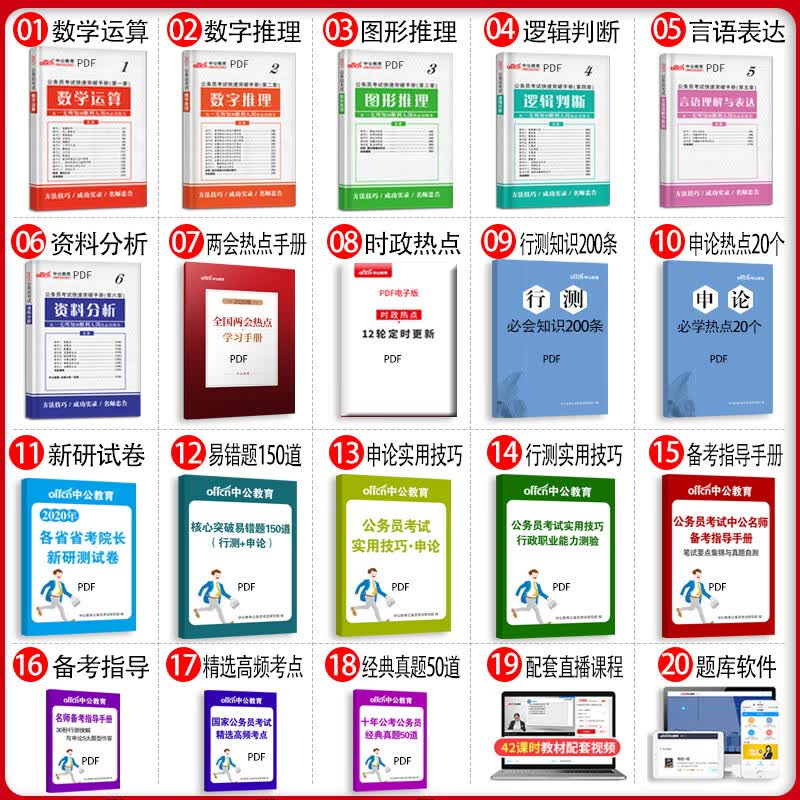 江西省公务员省考2024年教材申论行测历年真题试卷全套江西省考公务员用书江西公务员考试2022省考江 江西公务员【申论 30天考前冲刺试卷】