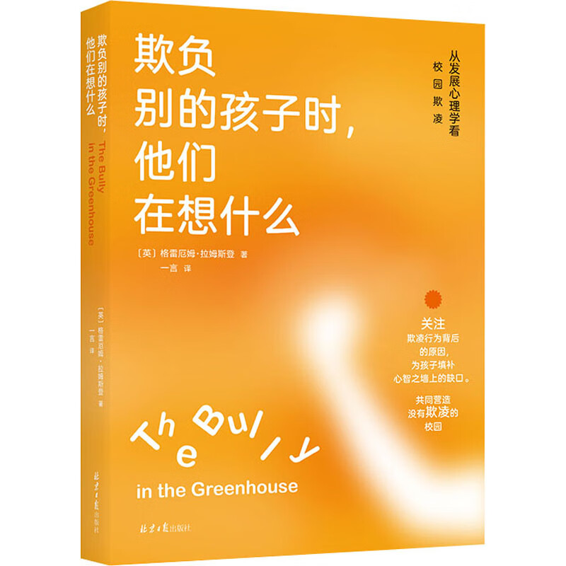 欺负别的孩子时,他们在想什么 (英)格雷厄姆·拉姆斯登  书籍