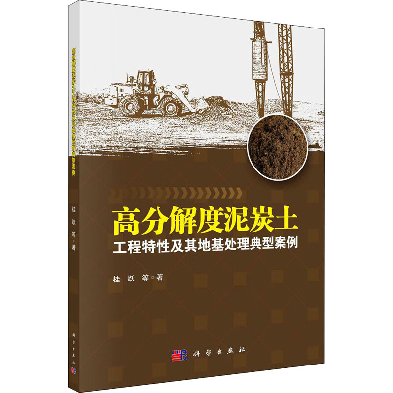 高分解度泥炭土工程特性及其地基处理典型案例 图书