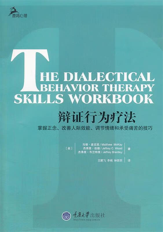辩证行为疗法 (美)麦克凯,(美)伍德,王鹏飞