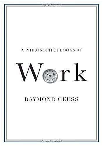 A Philosopher Looks at Work