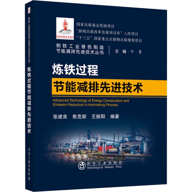 炼铁过程节能减排先进技术 图书