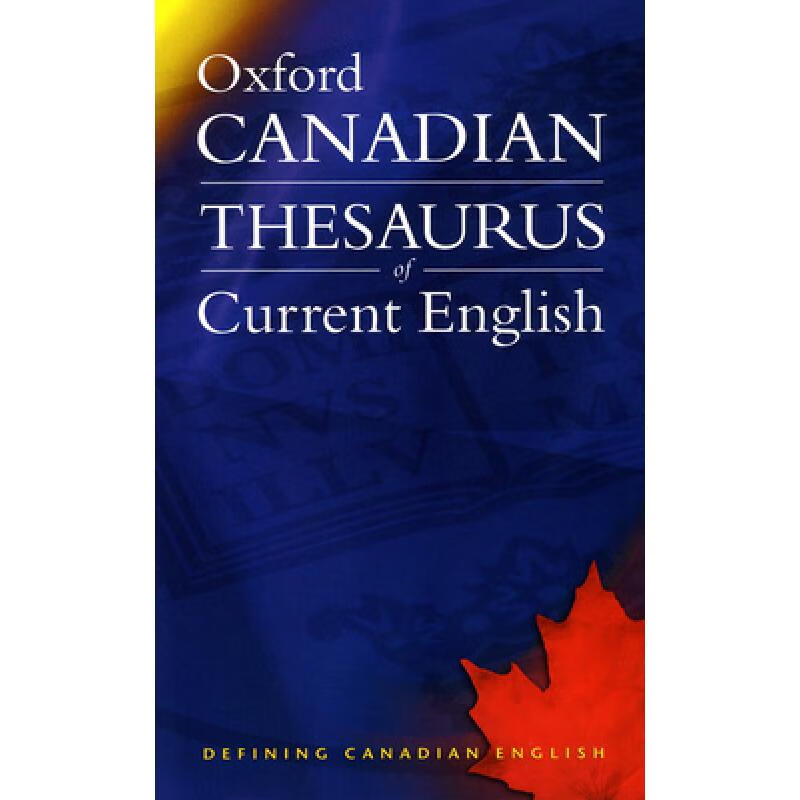 Oxford Canadian Thesaurus of Current English