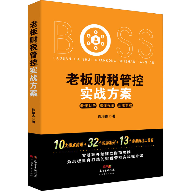 老板财税管控实战方案 图书