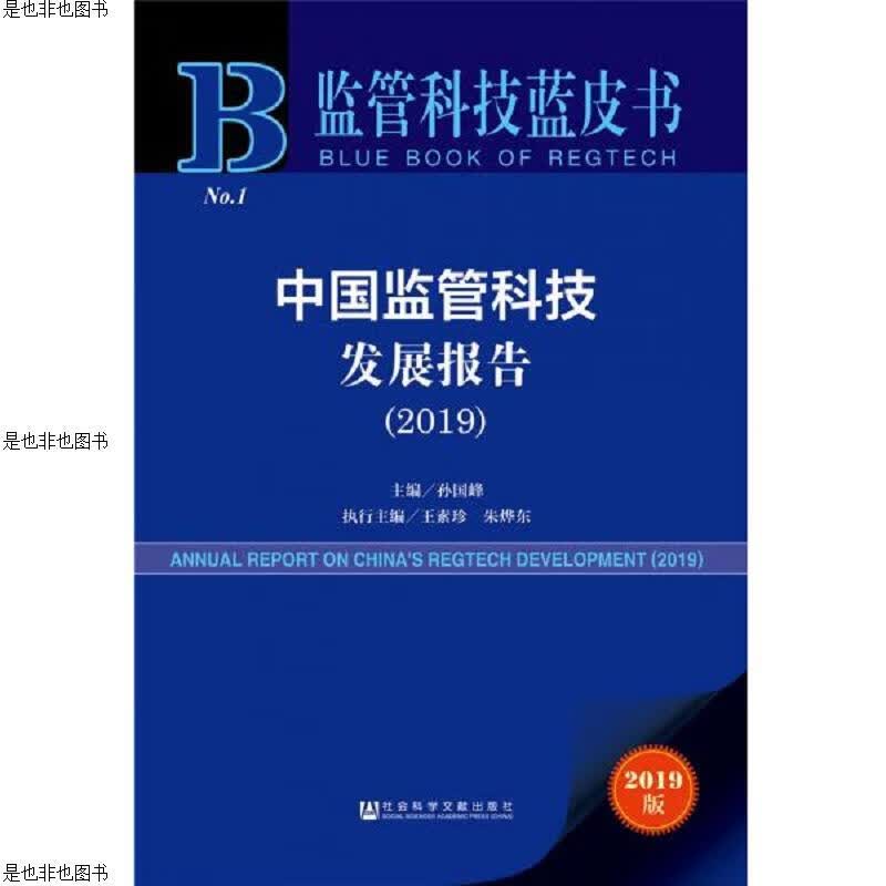 中国监管科技发展报告(2019)