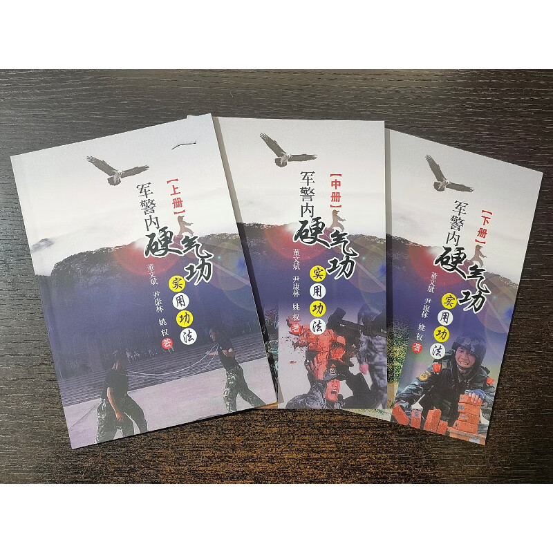 【稀缺书籍】内硬气功实用功法(全三册合售)铁头功、铁掌功等32开本 等32开本