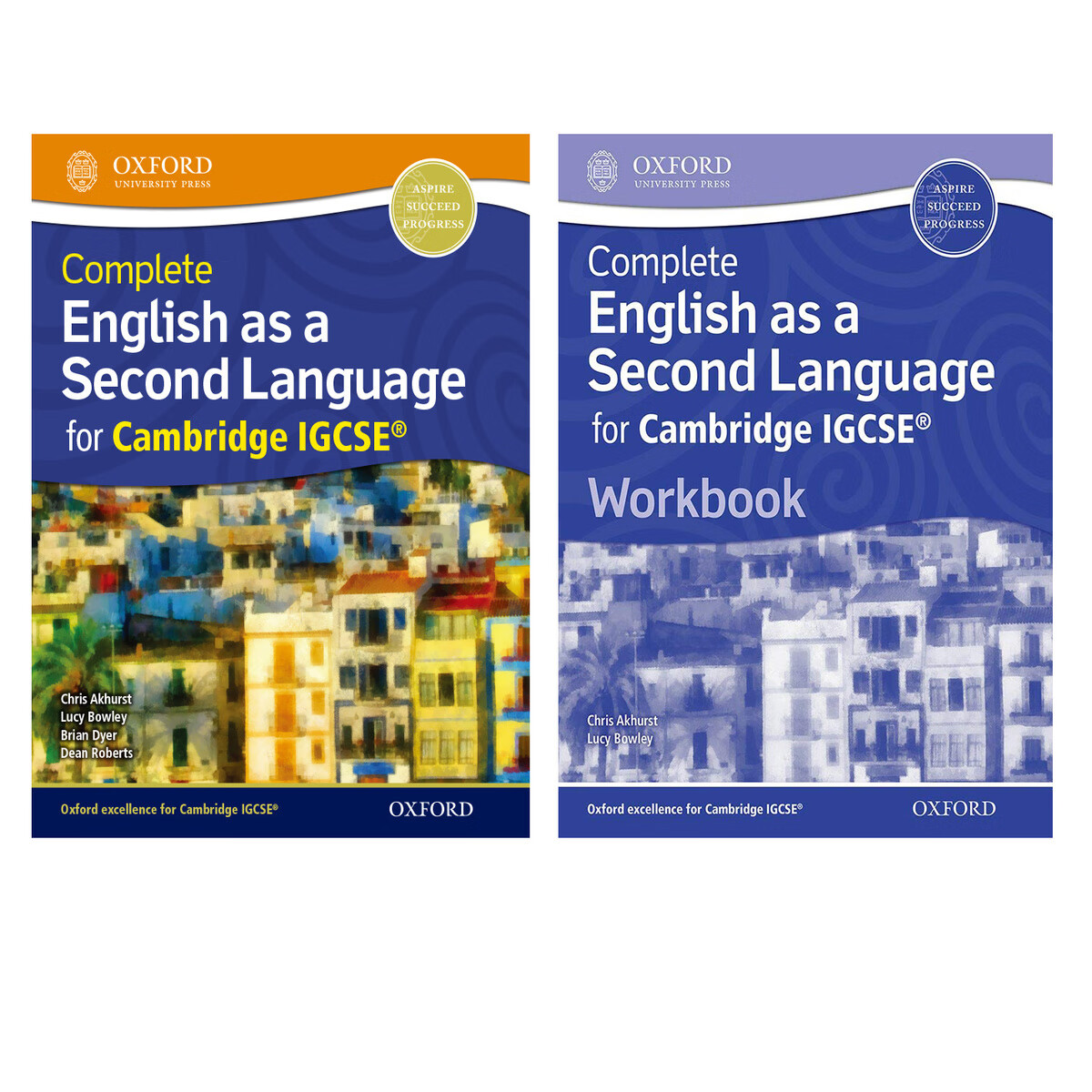English英语 as a Second Language for Cambridge IGCSE 2本全套 A4版 2本全套（黑白）