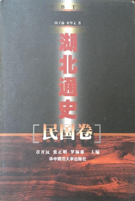 湖北通史.民国卷 田子渝 华中师范大学出版社 9787562219736