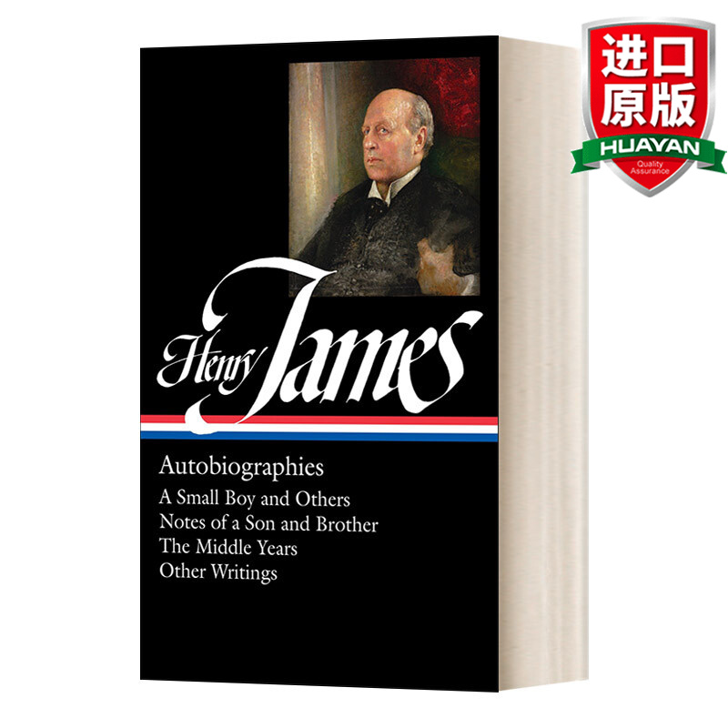 Henry James Autobiographies LOA #274 英文原版 亨利·詹姆斯 自传 精装 英文版 进口英语原版书籍