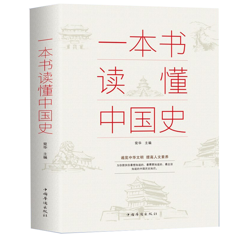 历史通俗读物书籍 一本书读懂中国史
