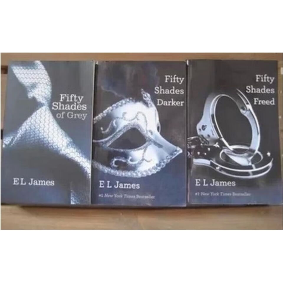 冲钻特价E L James:Fifty Shades of Grey Book 1-3 英文版