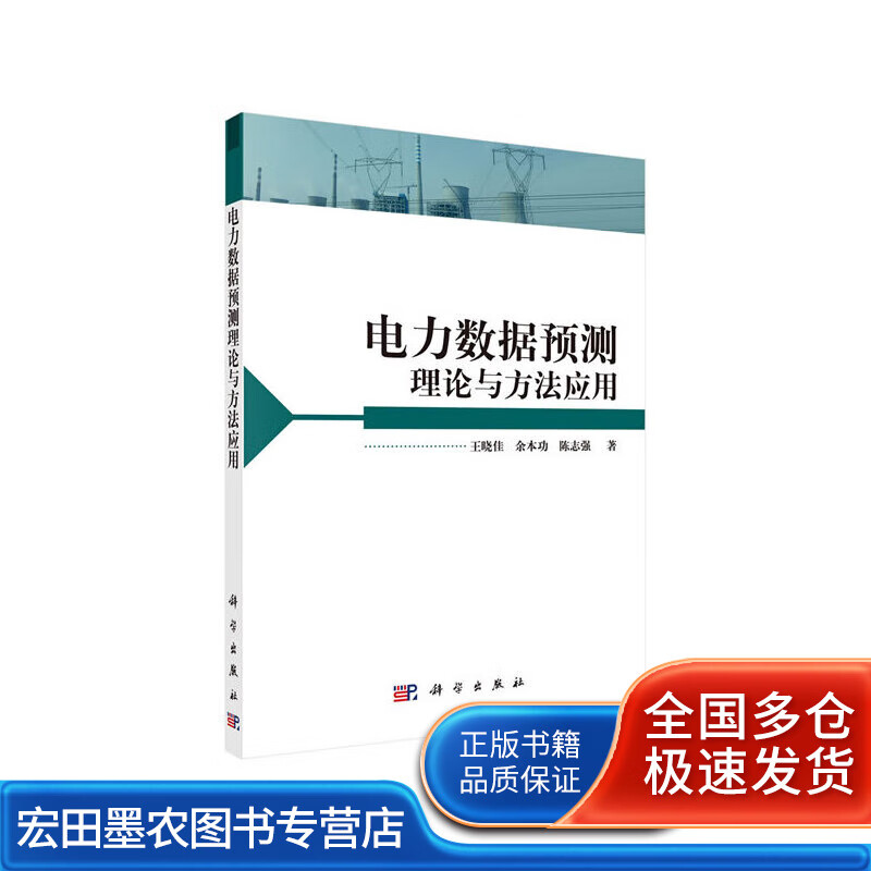 电力数据预测理论与方法应用【好书】