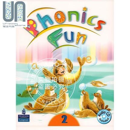现货 PHONICS FUN (ED) STUDENT 2 英文原版 自然拼读法少儿趣味阅