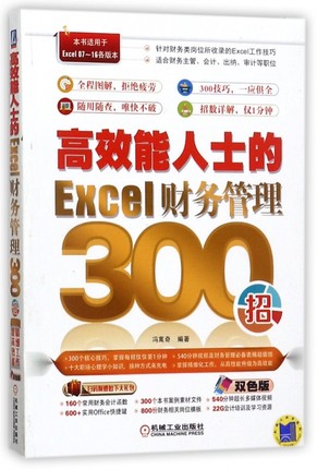 高效能人士的Excel财务管理300招 冯寓奇编著