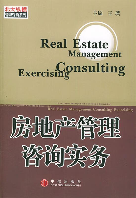 房地产管理咨询实务 王璞,林卫民 著【书】