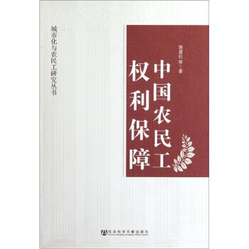 中国农民工权利保障 谢建社 著