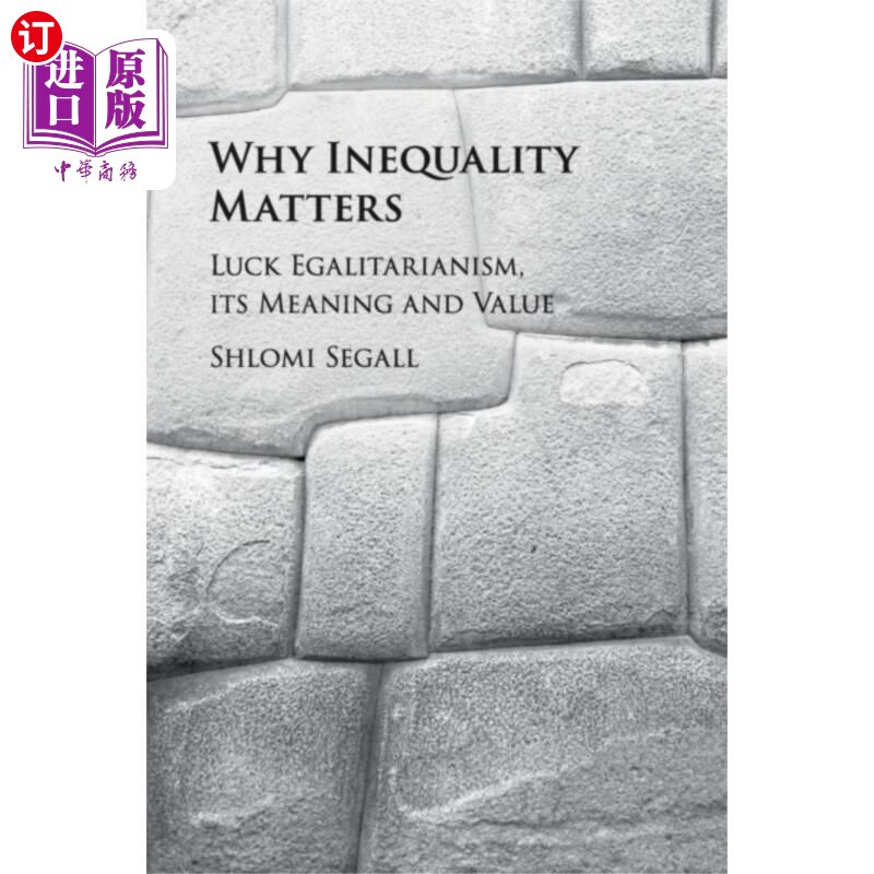海外直订Why Inequality Matters 为什么不平等问题