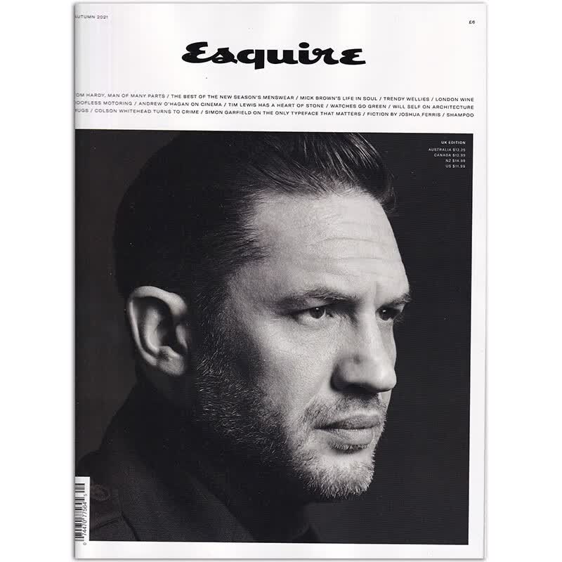 【单期可选】Esquire 美国时尚先生 2020/21年月刊 男士时尚服饰杂志 2021年秋季刊