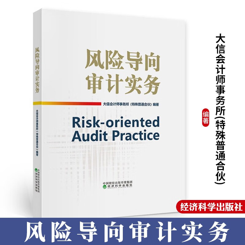 现货 风险导向审计实务 大信会计师事务所（殊普通合伙）编著 经济科学出版社