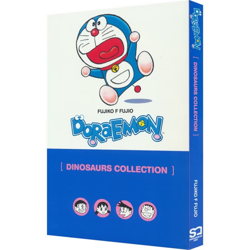 Doraemon 哆啦A梦漫画8册套装 儿童经典英语漫画 英文原版进口 恐龙主题合集（单册）