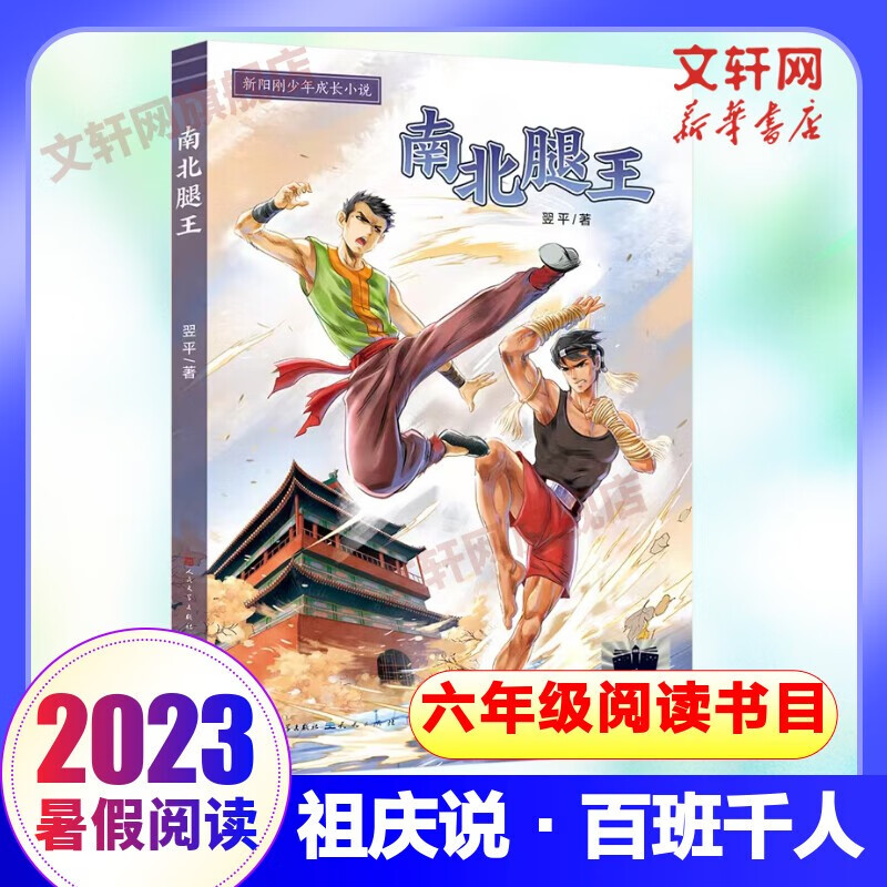 【现货速发 多册自选】2023年祖庆说百班千人六年级 全国小学生暑假阅读课外书 南北腿王+换挡人生+少年小树之歌+乌苏里密林奇遇+运河边的密室+橙色女孩+星际先锋+我心归处是敦煌 【单本】南北腿王