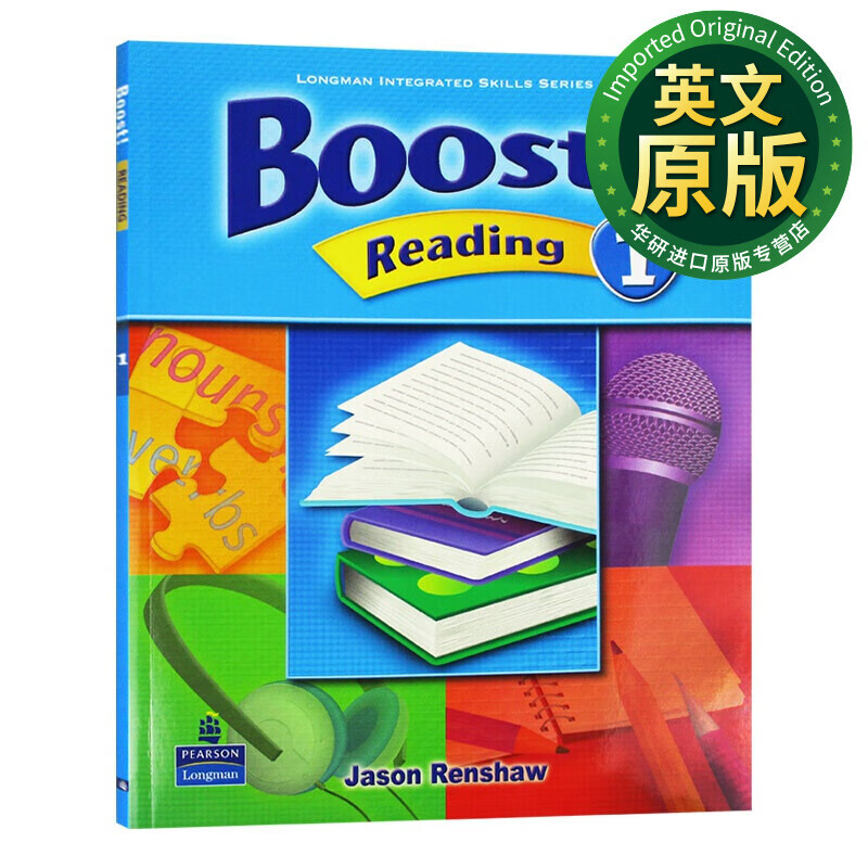 培生朗文中学英语教材 阅读分级强化训练1 英文原版 Boost Reading L1级 阅读练习技能培训学生用书 小学中高年级 初中 英文版书籍