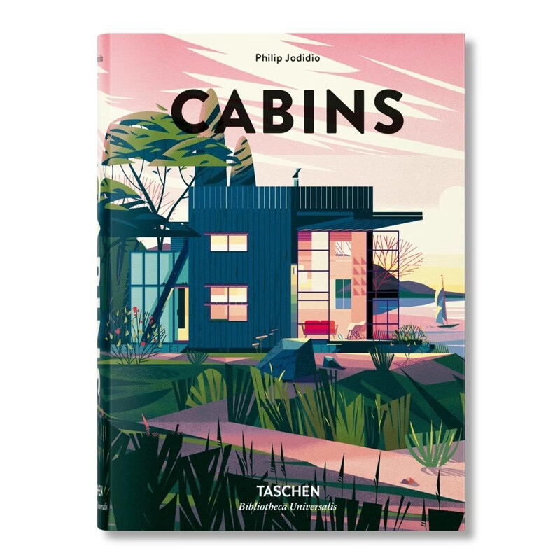 现货 CABINS创意小屋建筑 TASCHEN原版 建筑设计建筑的故事图册构造建筑制图与识图 建筑作品集小屋小空间艺术画集画册书籍