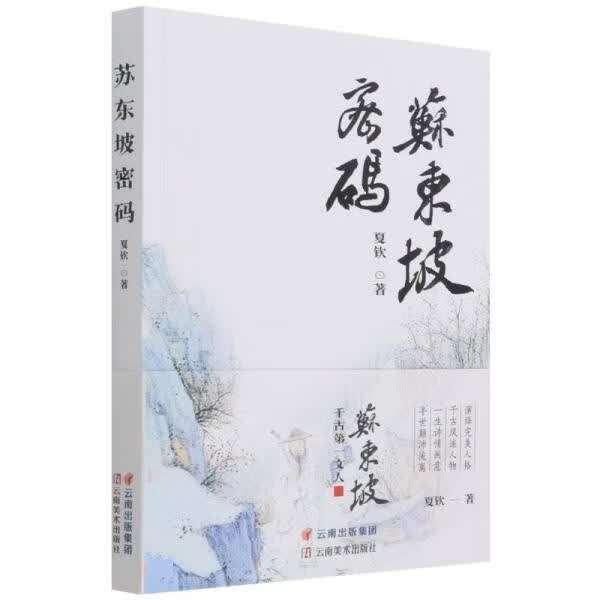 苏东坡密码 夏钦 云南美术出版社【S】 9787548947028