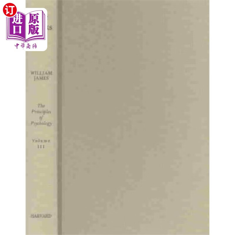 海外直订The Principles of Psychology 心理学原理