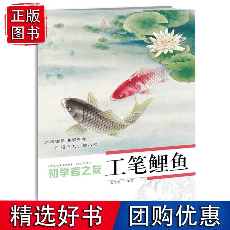 工笔鲤鱼/初学者之友