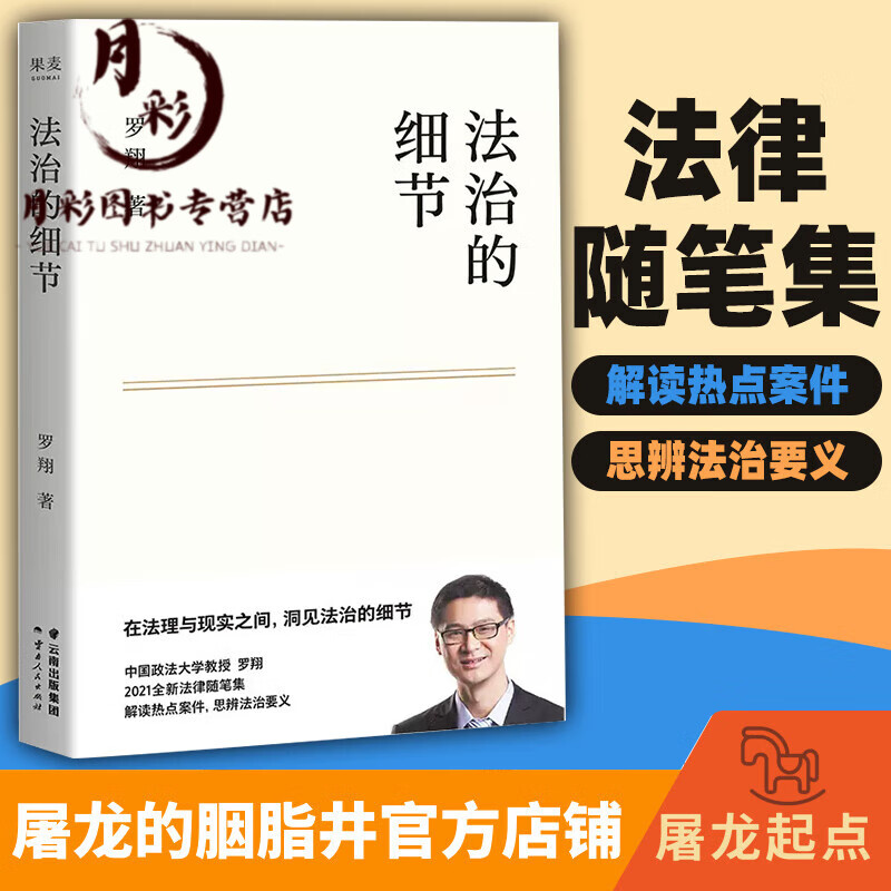 法治的细节 罗翔 刑法 法律 法律随笔 论法理 聊读书 谈爱情