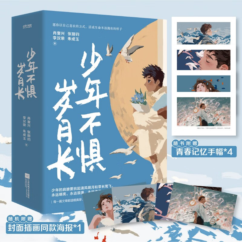【涿州库被淹延迟发货，感恩理解支持】少年不惧岁月长（套装4册）：我的有趣在无聊的日子里+在更热烈的风里相遇+人生没有多余的疼+玫瑰从来不慌张 青春文学  新书