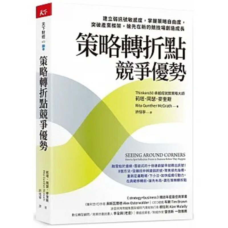 台版 策略转折点竞争优势 天下杂志 莉塔 冈瑟 麦奎斯 建立弱讯号敏感度掌握策略自由度职场工作术企业管理书籍