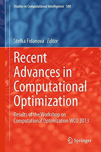 Recent Advances in Computational Optimization