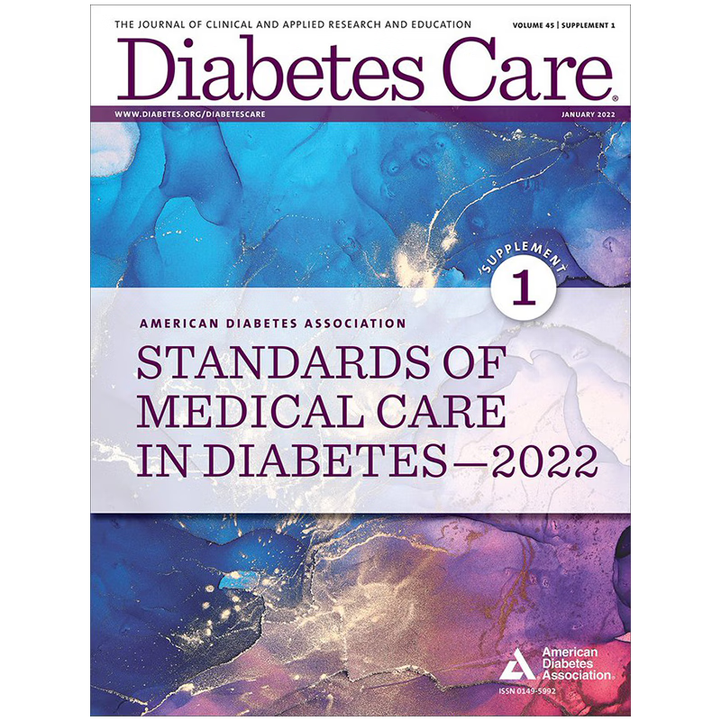 【单期可选】Diabetes Care 英文糖尿病医疗研究杂志 2020年1月刊 2022年1月刊