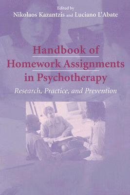 Handbook of Homework Assignments in Psychotherapy