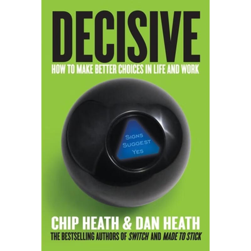 现货 行为设计学 Decisive: How to Make Better Choices i...