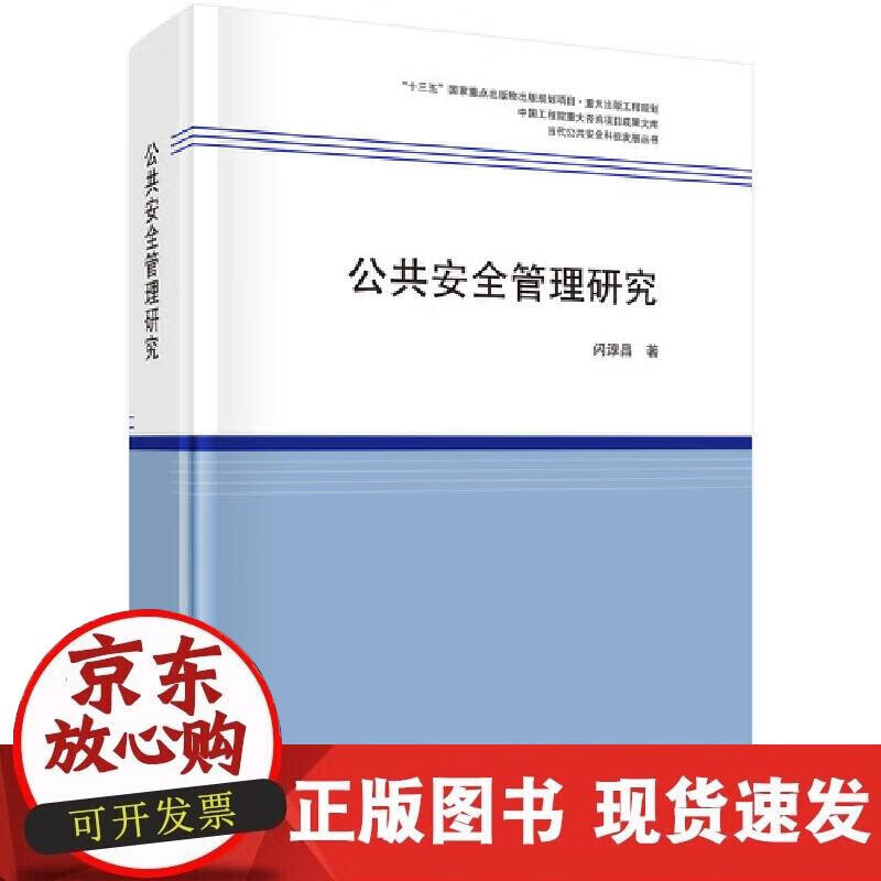 【现货】公共安全管理研究