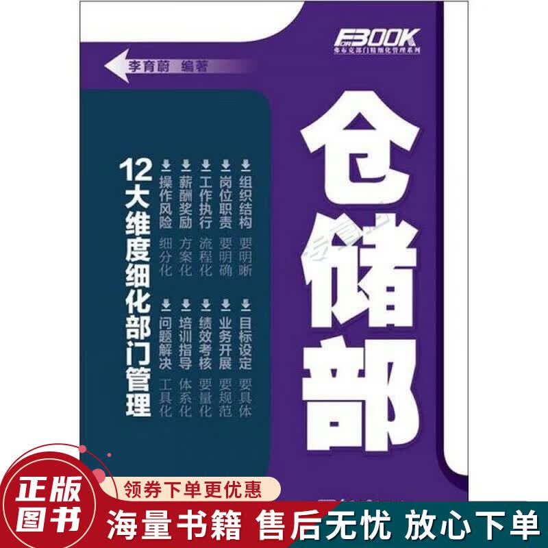弗布克部门精细化管理系列：仓储部