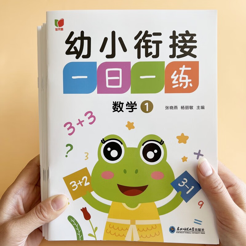 幼小衔接一日一练全套装12册 幼儿园中班大班学前班升一年级儿童练习册数学拼音偏旁部首汉字描红语言启蒙开发图书籍3岁以上4-5-6岁宝宝课外学习图书籍 入学准备测试题幼升小思维训练加减法寒假暑假作业本