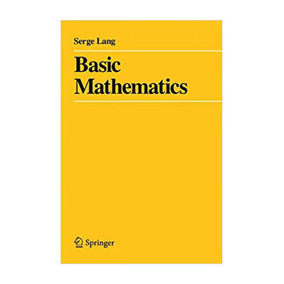 Basic Mathematics原版纸质