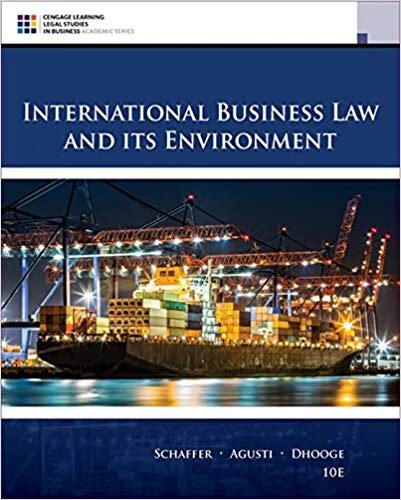 International Business Law and Its