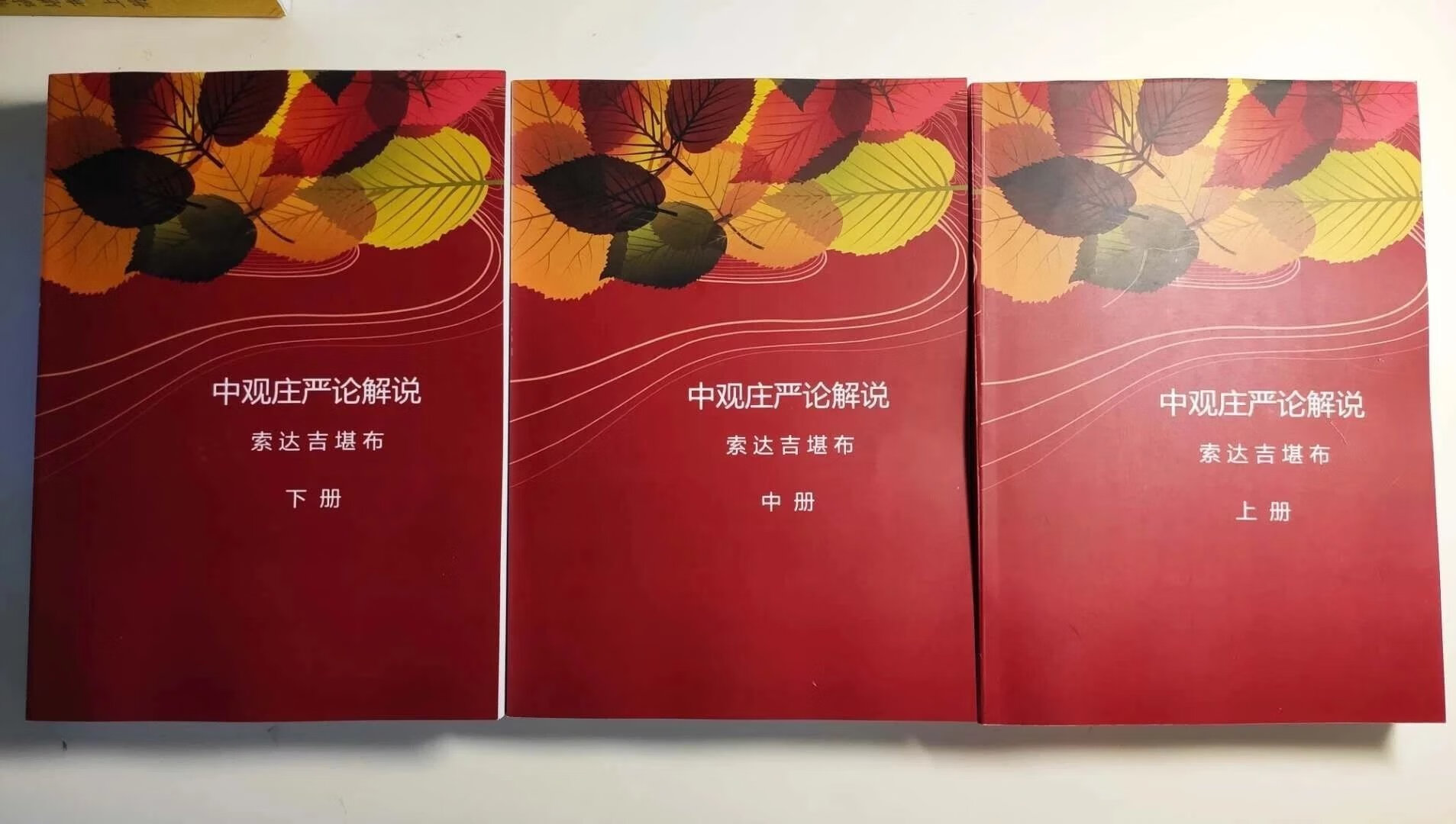 中观庄严论解说 全知麦彭仁波切著 索达吉堪布讲解 全套三册 1 2 3