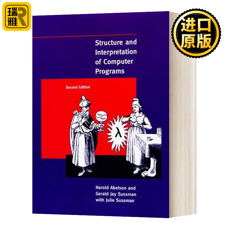 英文原版 计算机程序的构造和解释 第二版 Structure and Interpretation of Computer Programs 英文版 进口原版英语书籍