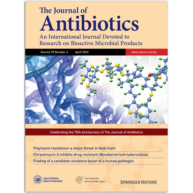 The Journal of Antibiotics Vol.72 .3英国抗菌素医学杂志 2019 2022年4月刊