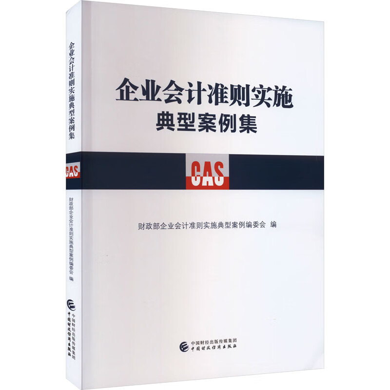 企业会计准则实施典型案例集 图书