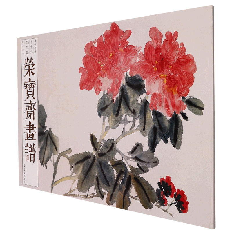 荣宝斋画谱(古代部分79吴昌硕花卉部分)