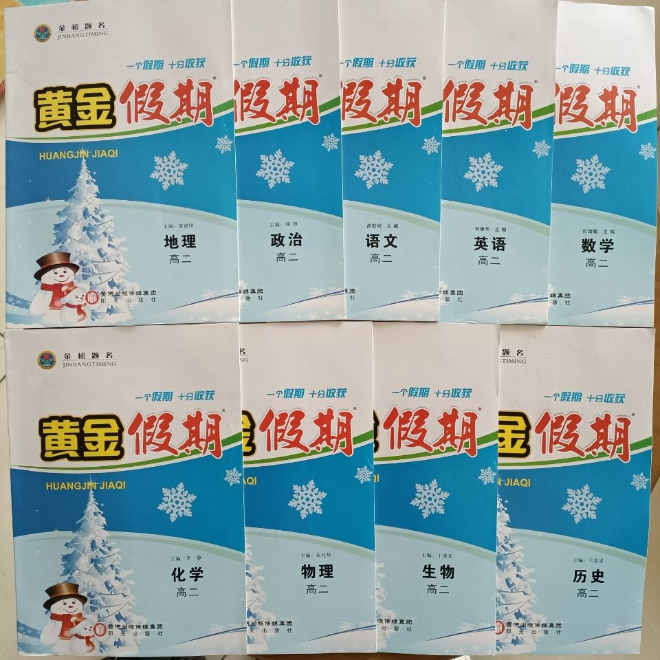 新假期历史 语文