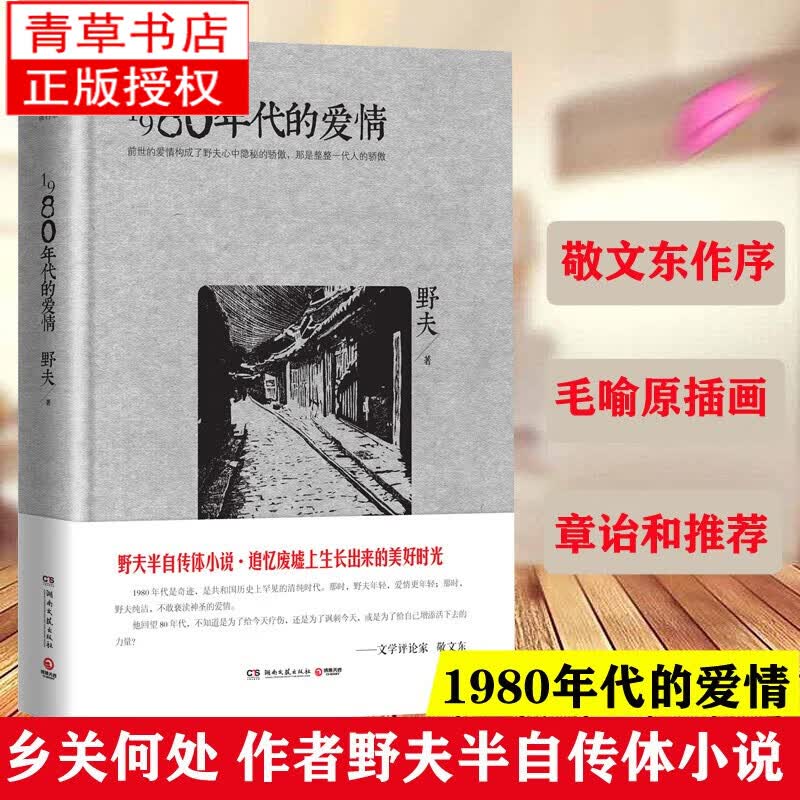 1980年代的爱情《乡关何处》作者野夫半自传体小说柴静/章诒和学 /章诒和学