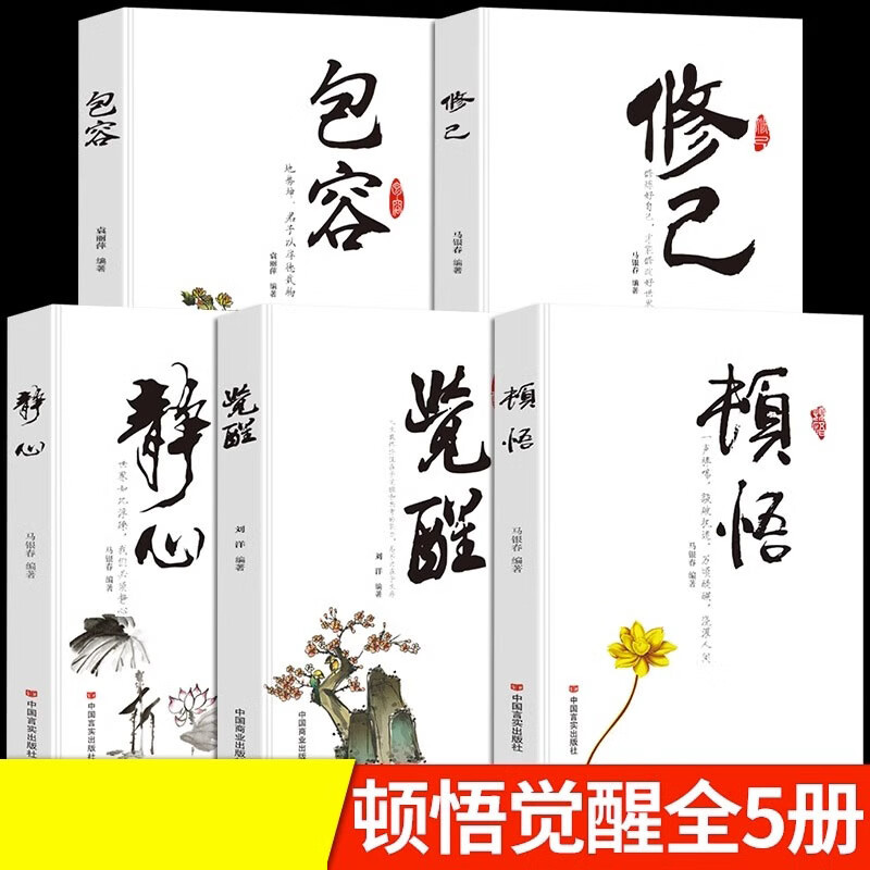顿悟觉醒5册 刘洋 中国商业